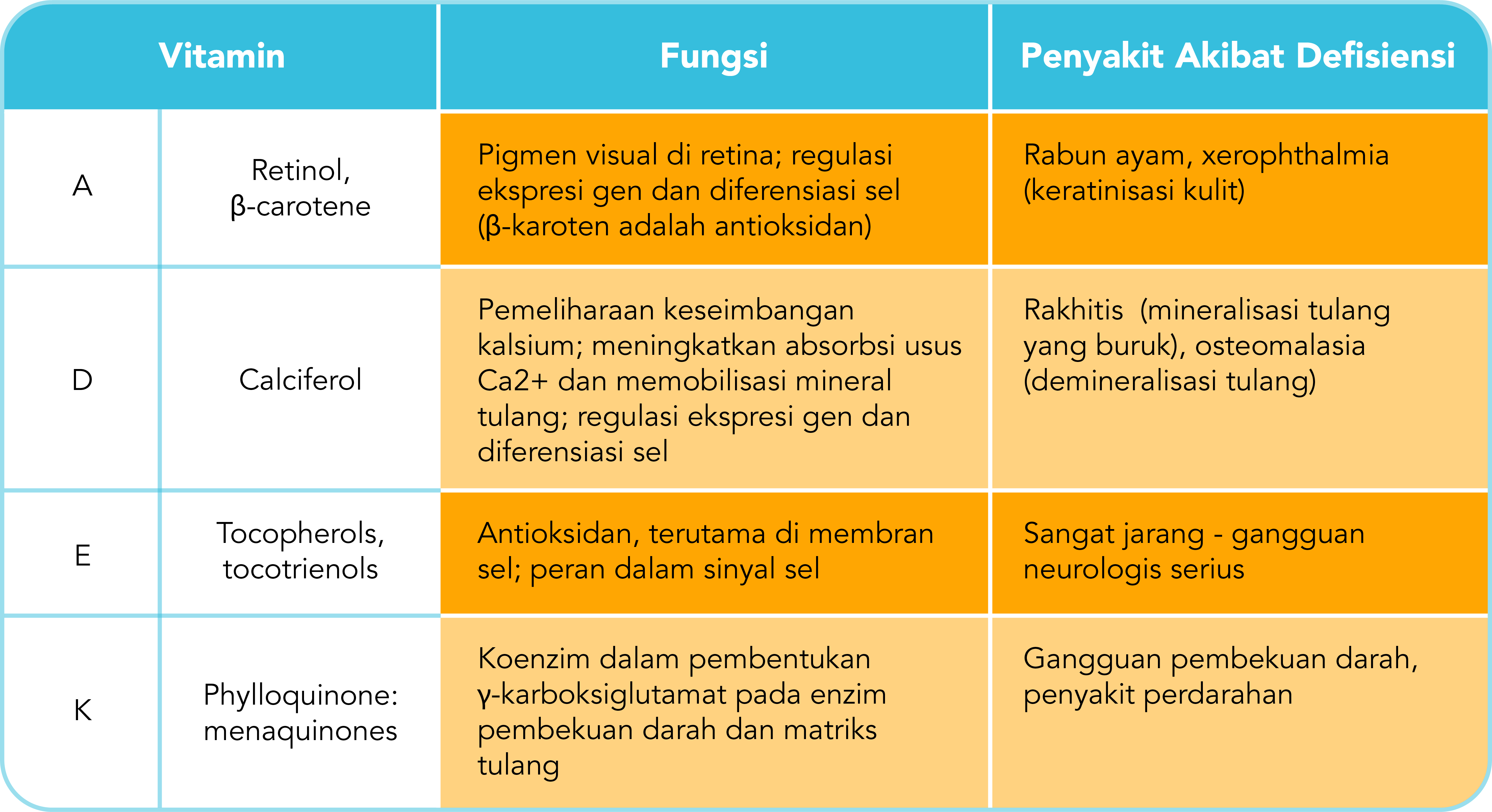Vitamin Larut Air Adalah 6 Jenis Vitamin Yang Dibutuhkan Tubuh, Ini